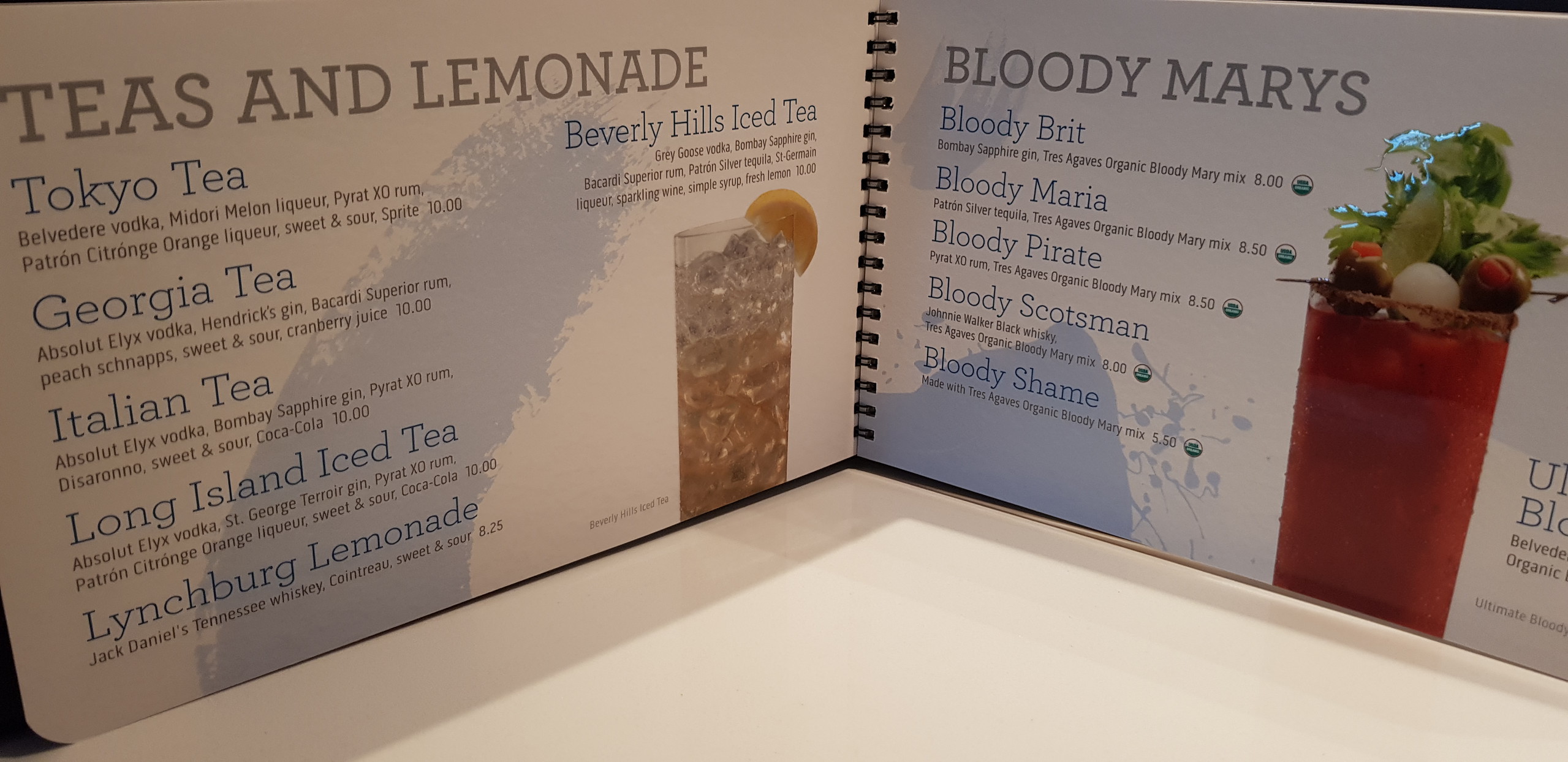 Sky Princess Drinks Menu – October 2019 – Brits On A Ship