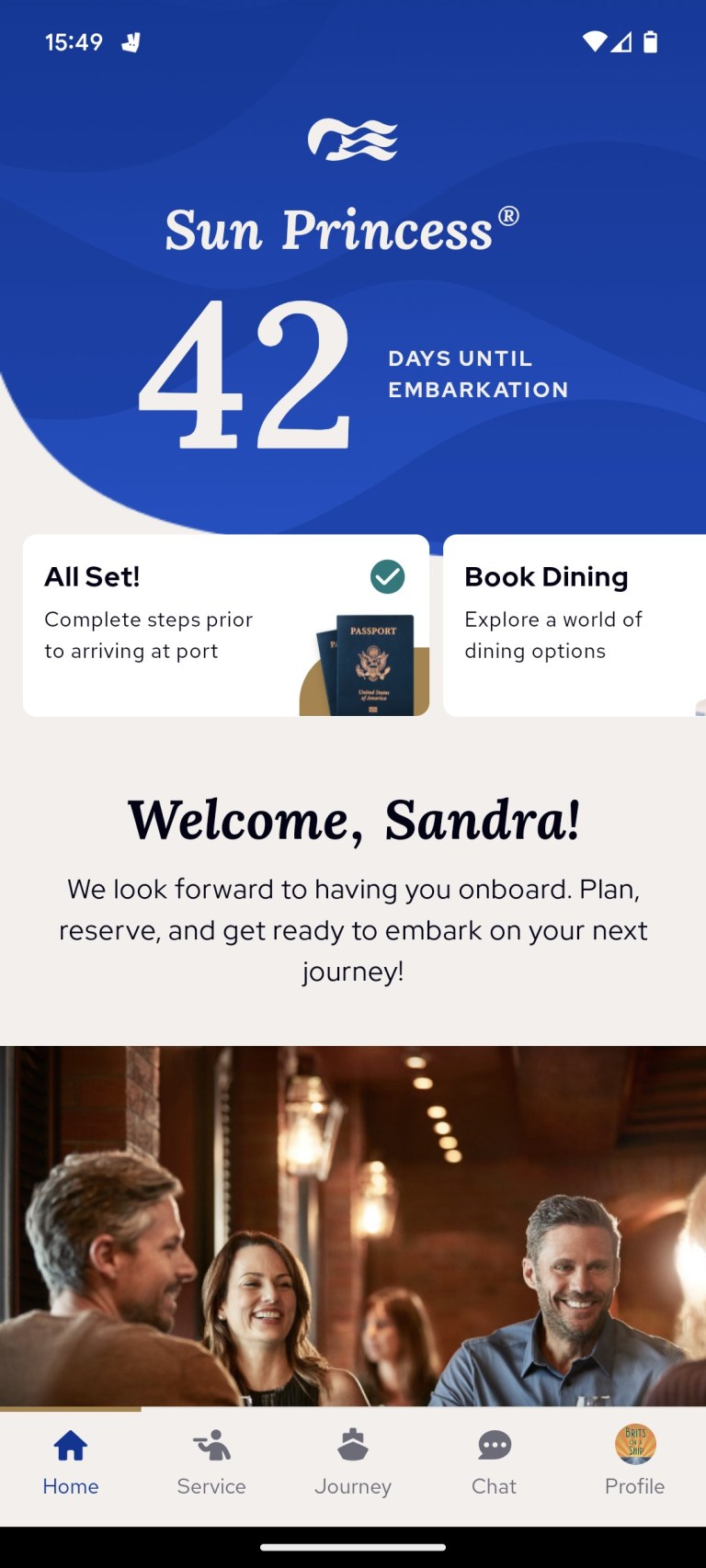 New Princess App now available! – Brits On A Ship