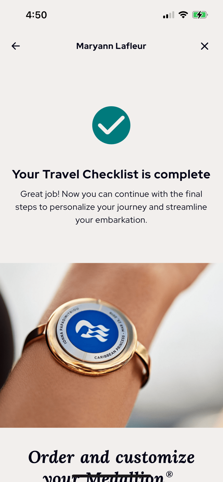 New Princess App now available! – Brits On A Ship