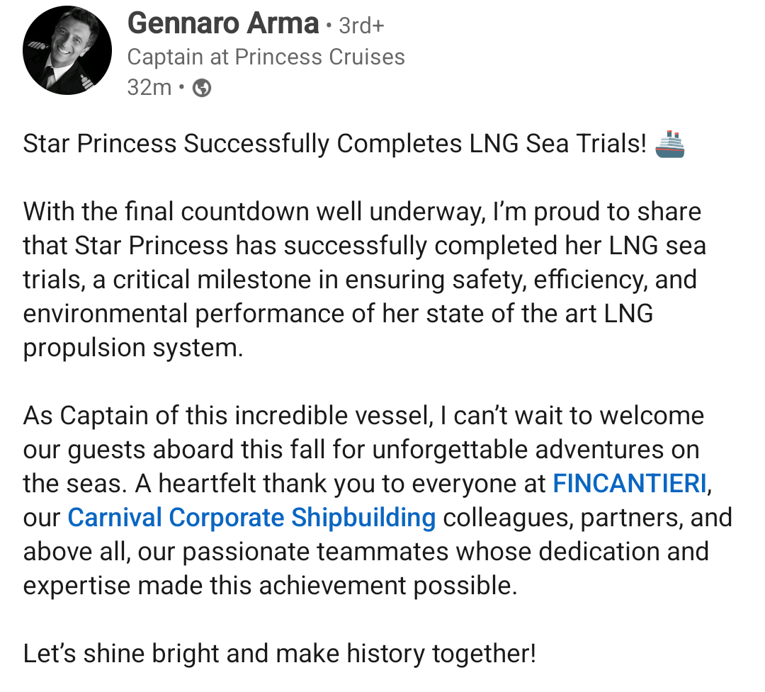Latest News on Star Princess – Brits On A Ship